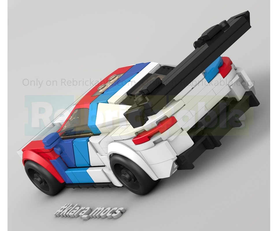 LEGO MOC-225375 BMW M4 GT3 V2 by klara_mocs | Rebrickable - Build with LEGO