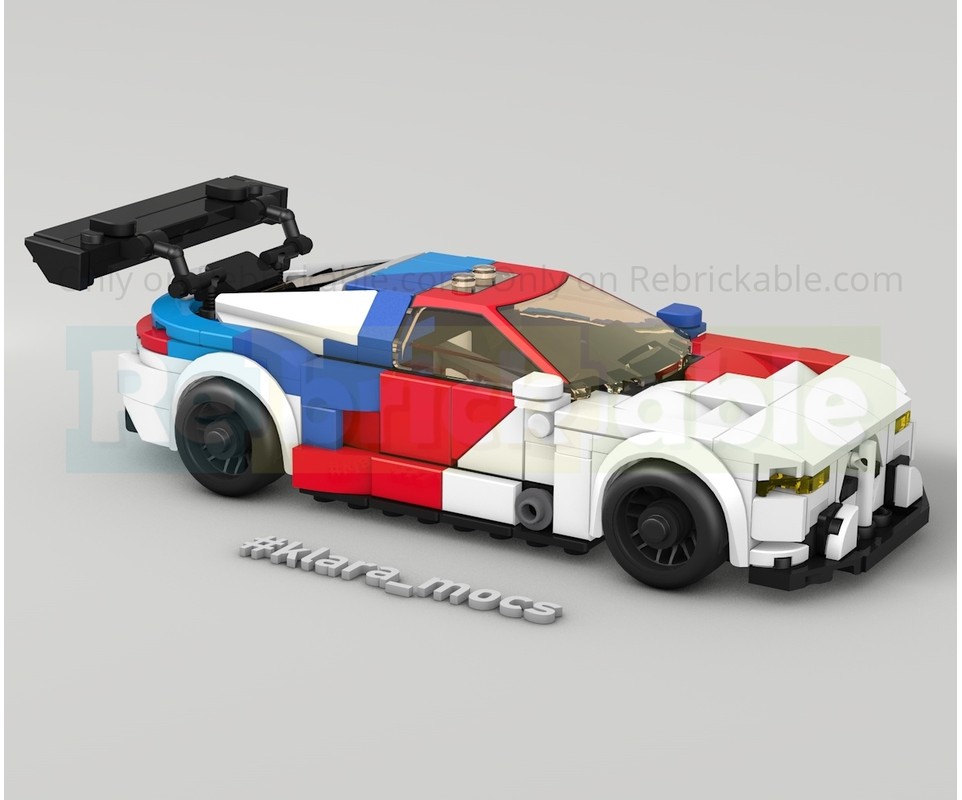 LEGO MOC-225375 BMW M4 GT3 V2 by klara_mocs | Rebrickable - Build with LEGO