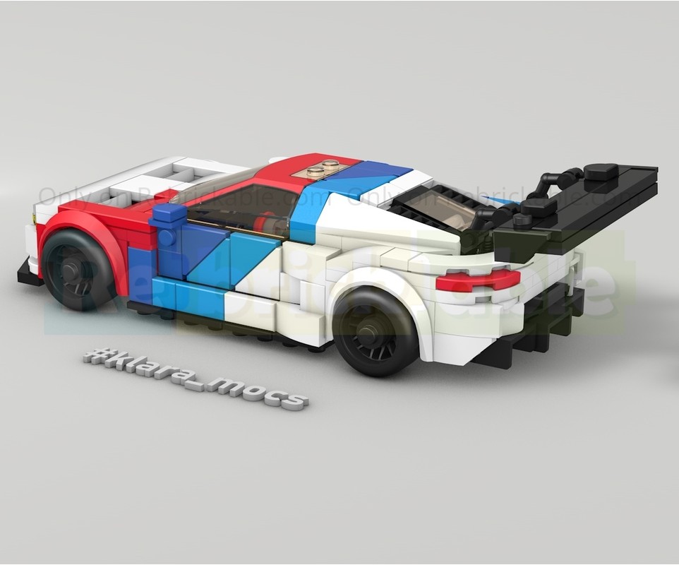 LEGO MOC BMW M4 GT3 V2 by klara_mocs | Rebrickable - Build with LEGO