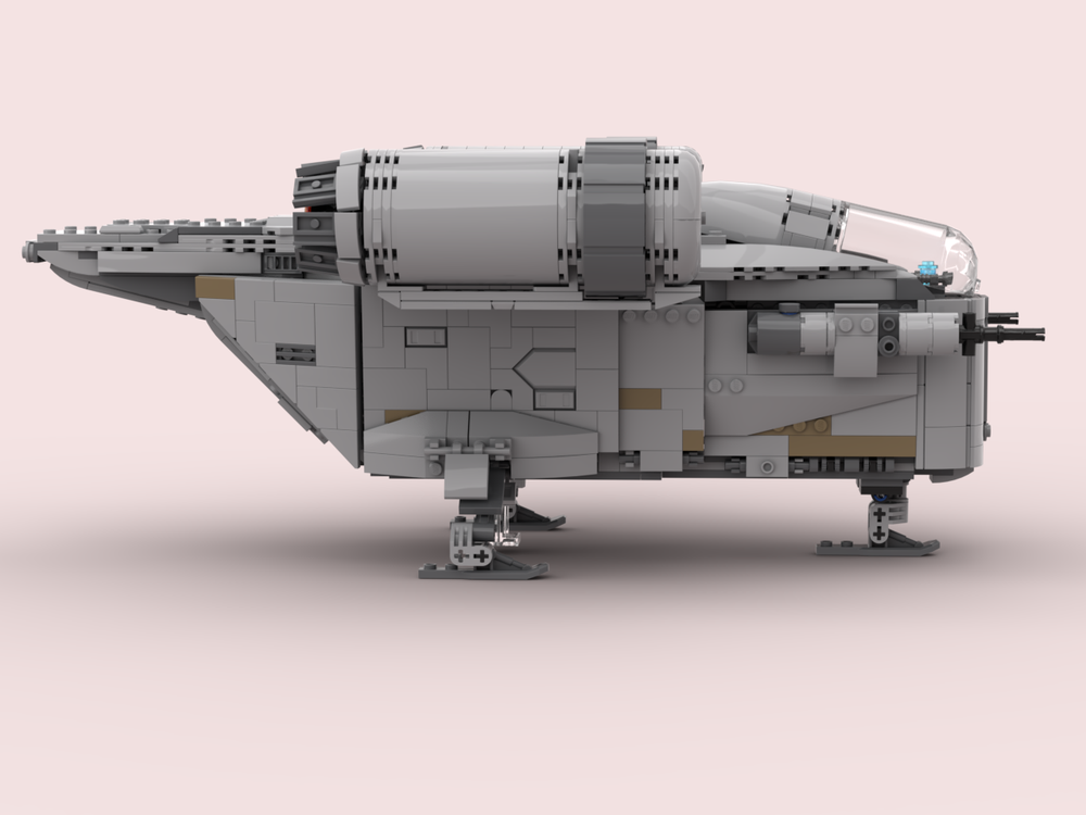LEGO MOC Razor Crest MOD by BrickTr00per by BrickTr00per | Rebrickable ...