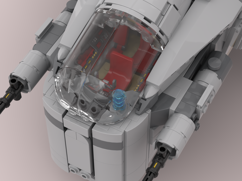 LEGO MOC Razor Crest MOD by BrickTr00per by BrickTr00per | Rebrickable ...