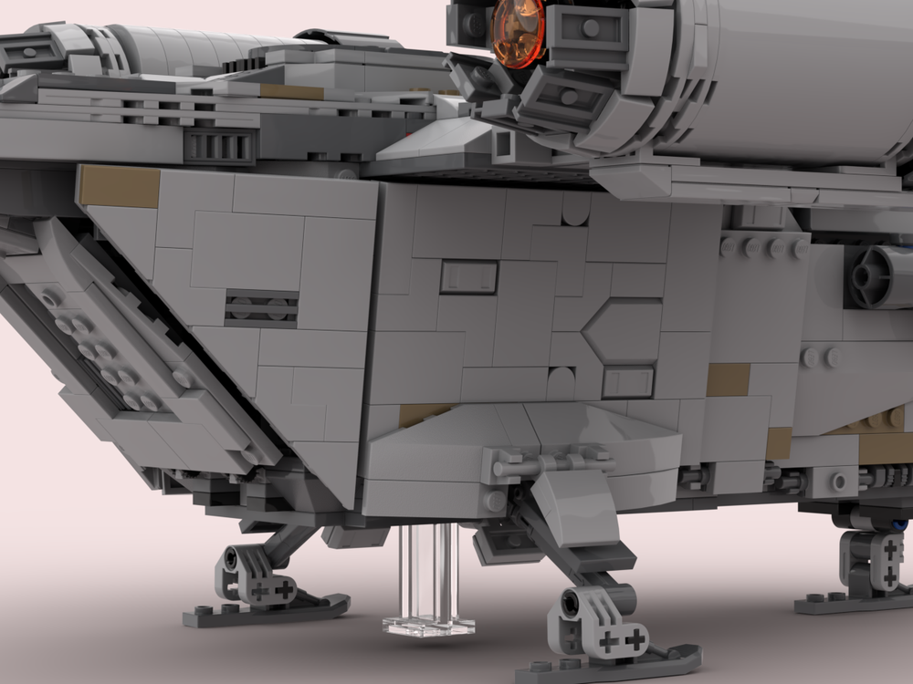 LEGO MOC Razor Crest MOD by BrickTr00per by BrickTr00per | Rebrickable ...