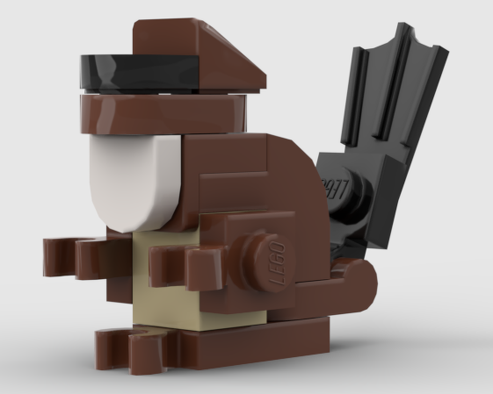 LEGO MOC Beaver by -JimyBricks- | Rebrickable - Build with LEGO