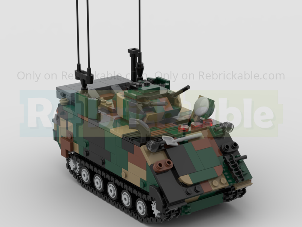 LEGO MOC-225418 TLAV with turret by HMMWVmocs | Rebrickable - Build ...