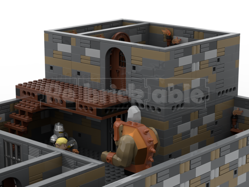 LEGO MOC Dungeons and Dragons modular dungeon by King Arthur ...