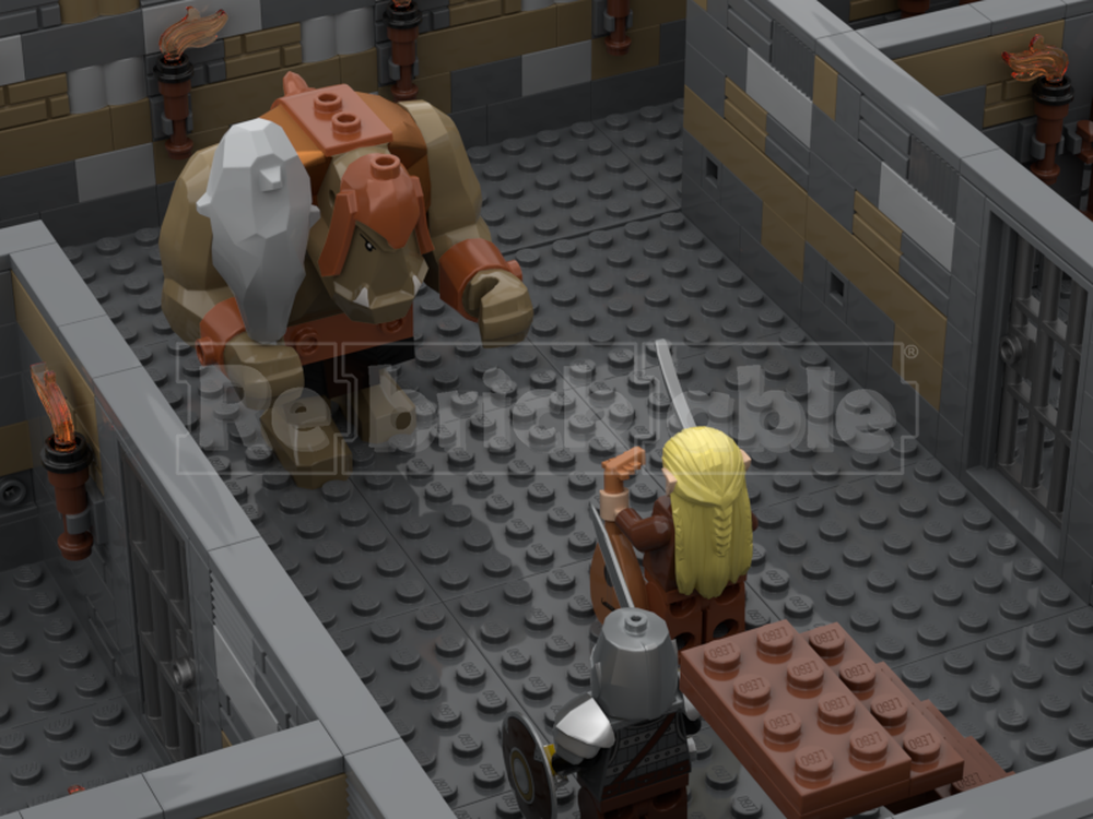 LEGO MOC Dungeons and Dragons modular dungeon by King Arthur ...
