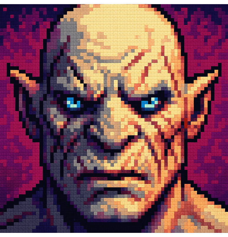 LEGO MOC Lego Art Project 21226 - Azog - The Hobbit by EvolveToAdy ...