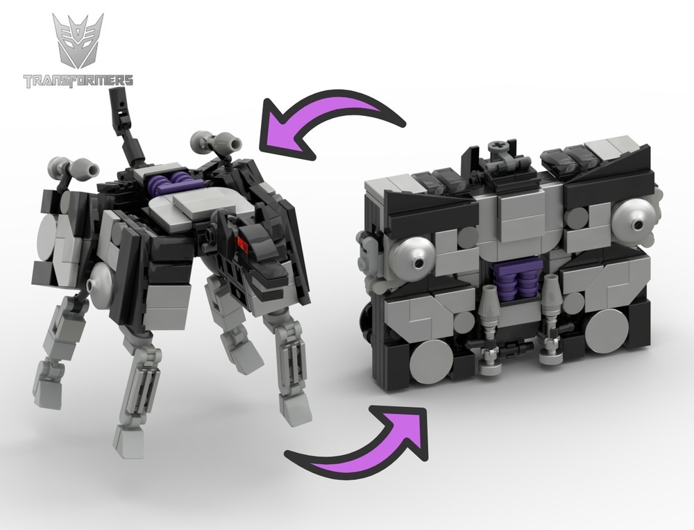 LEGO MOC Ravage(G1) by BroadBricks_Studio | Rebrickable - Build with LEGO