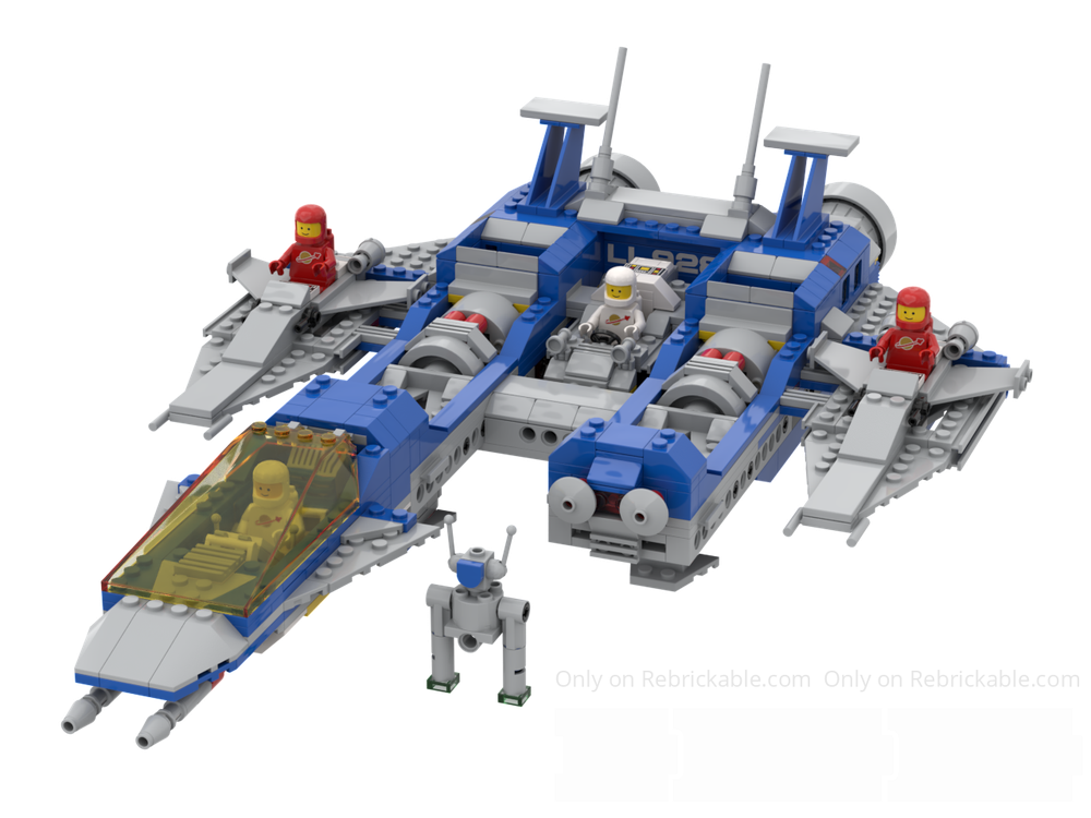 LEGO MOC Galaxy Sentinel by GentleEarwig | Rebrickable - Build with LEGO