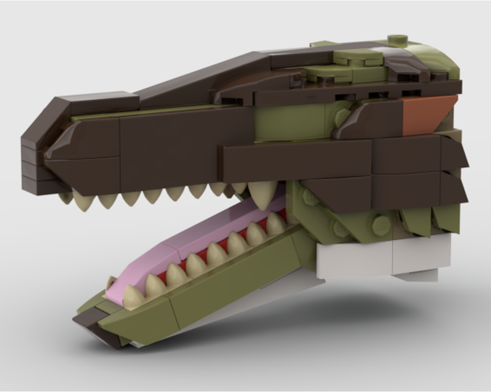 LEGO MOC 76974 Mosasaurus Mods Part 3 - Neck by AndrewG123 ...