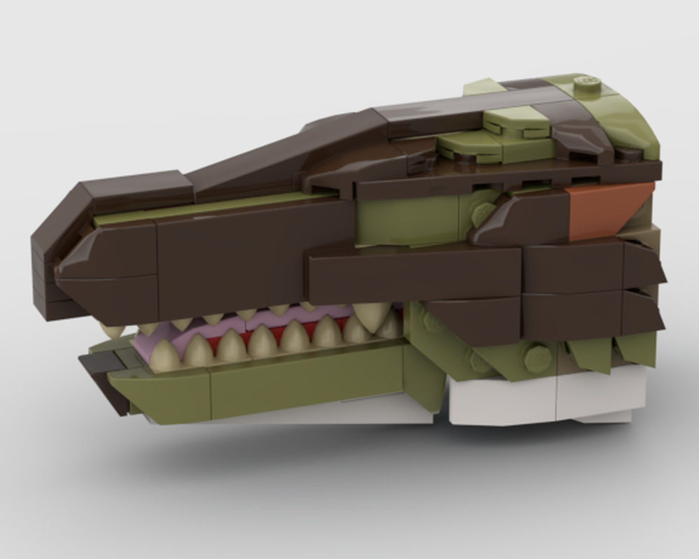 LEGO MOC 76974 Mosasaurus Mods Part 3 - Neck by AndrewG123 ...