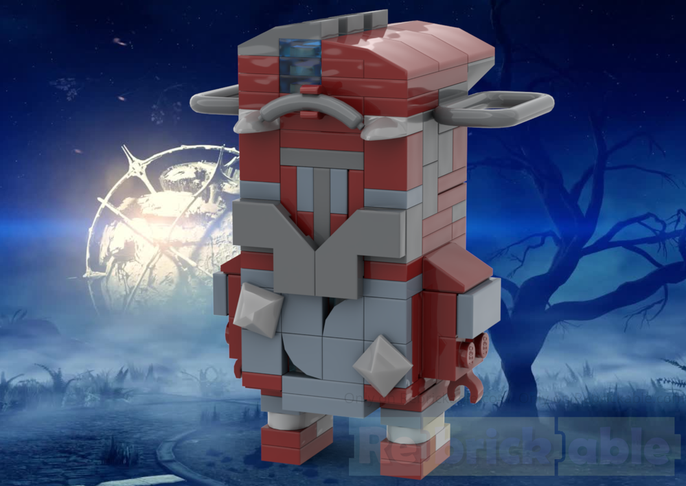 LEGO MOC Kullervo BrickHead - Warframe by GoldengamerLego | Rebrickable ...