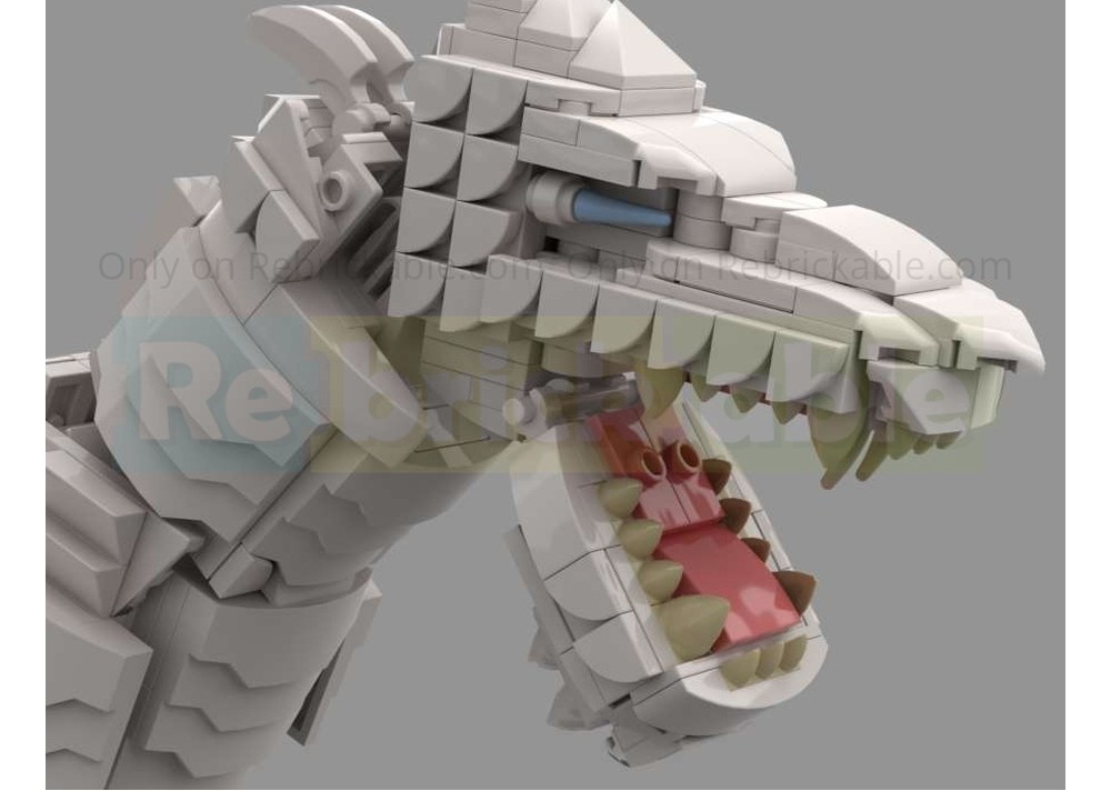 LEGO MOC-225461 White Dragon (Cold/Ice) by Phoenix_bricks | Rebrickable ...