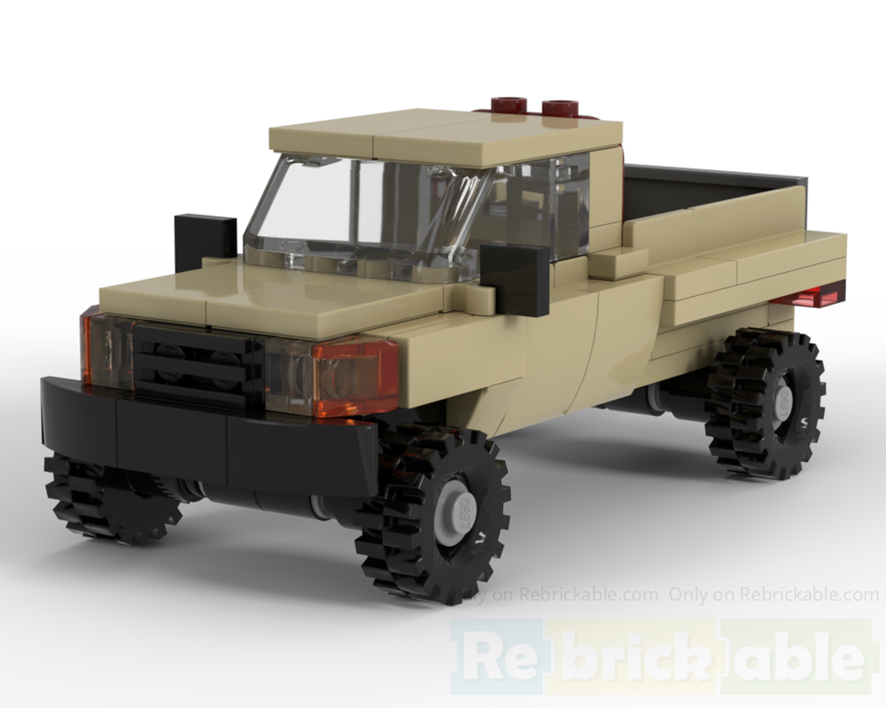 LEGO MOC Toyota Land Cruiser 79 series pickup truck by 500 HEAVY ...