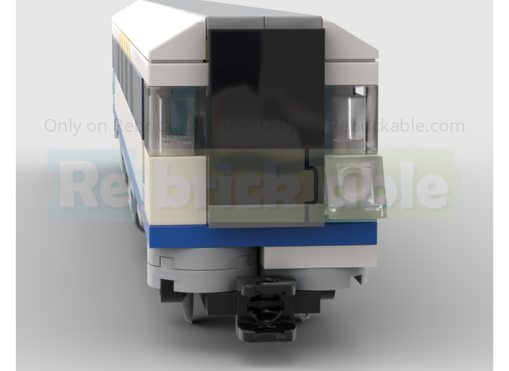 LEGO MOC-225497 40518 Alt Build - Metro / Subway Style Train With ...