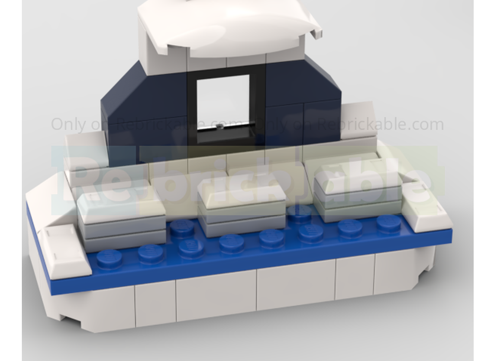 LEGO MOC-225497 40518 Alt Build - Metro / Subway Style Train With ...