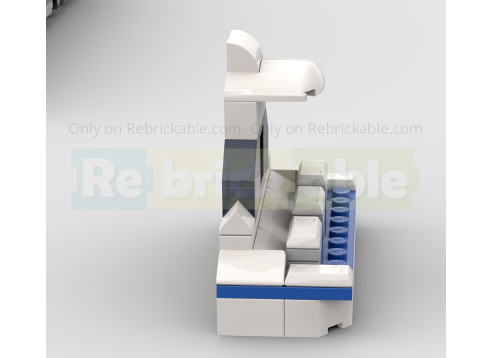 LEGO MOC 40518 Alt Build - Metro / Subway Style Train With Station by ...