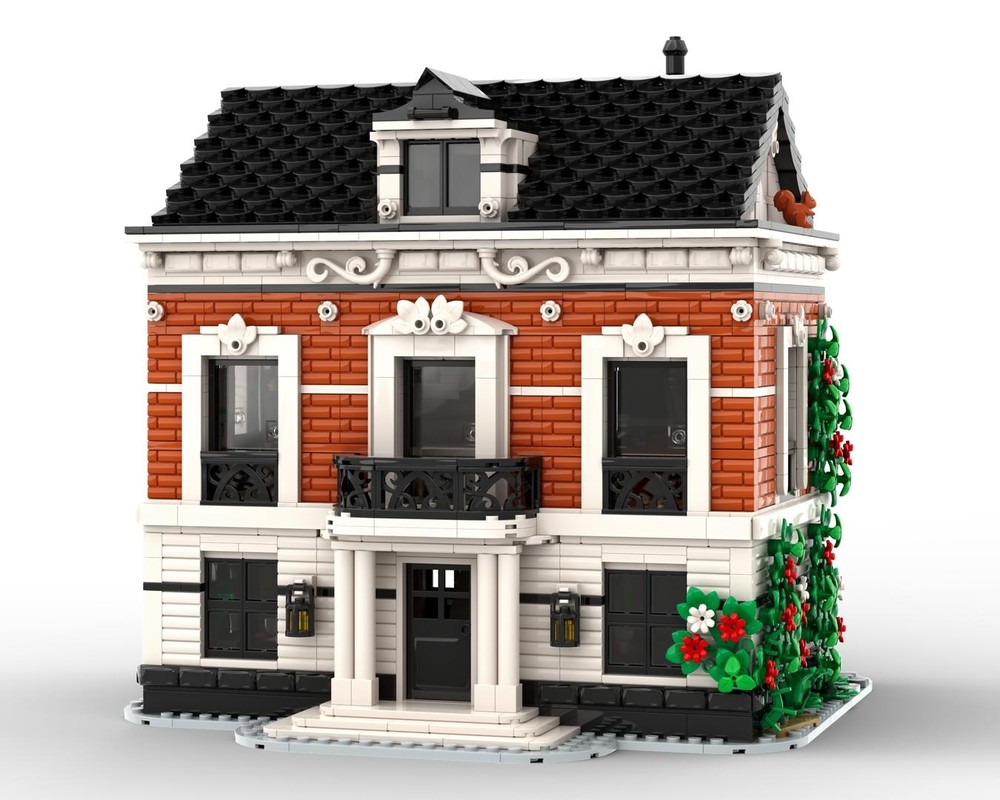 LEGO MOC-225506 The Villa of Hope by hostasbuilds | Rebrickable - Build ...