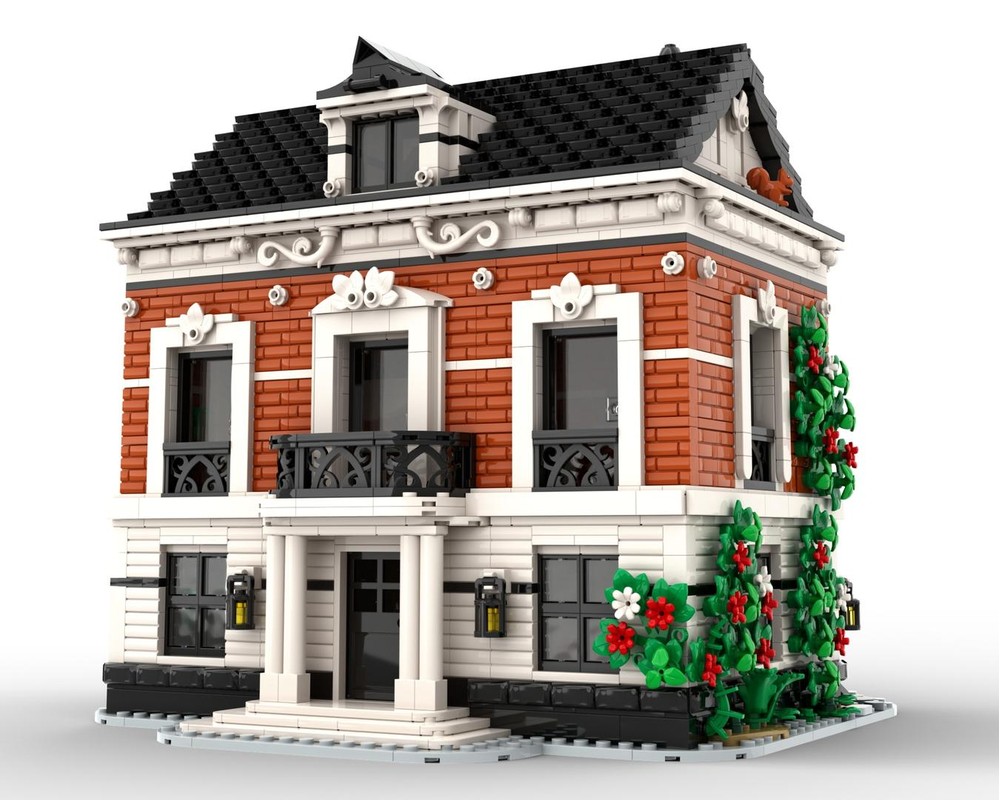 LEGO MOC-225506 The Villa of Hope by hostasbuilds | Rebrickable - Build ...