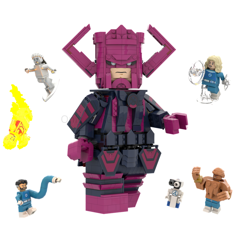 LEGO MOC Galactus from Fantastic Four: First Steps - Upscaled ...