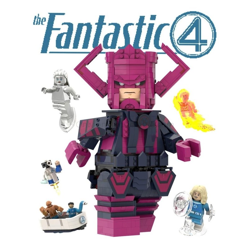 LEGO MOC Galactus from Fantastic Four: First Steps - Upscaled ...