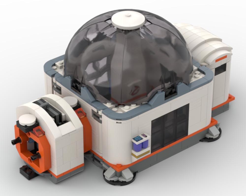 LEGO MOC Exo-Base HAB-2 Module by gigau | Rebrickable - Build with LEGO