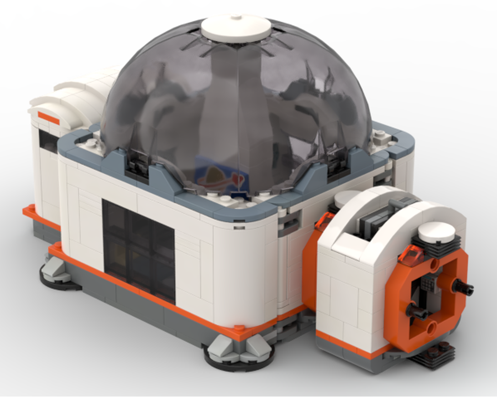 LEGO MOC Exo-Base HAB-2 Module by gigau | Rebrickable - Build with LEGO