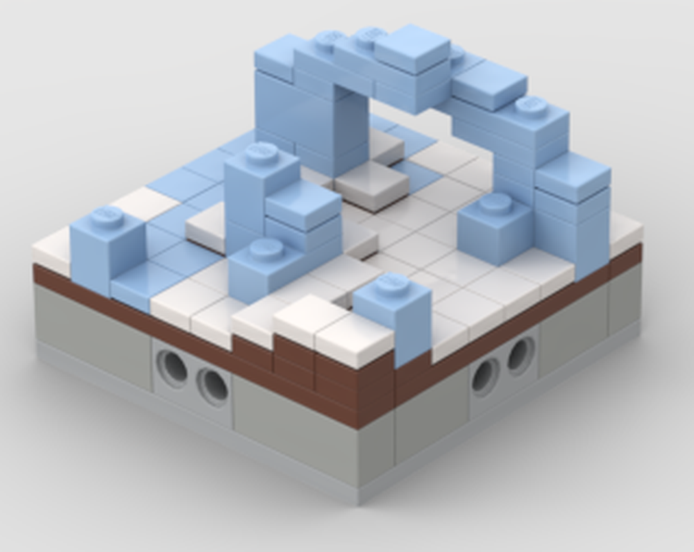LEGO MOC-225540 Mini World-Ice Spikes by Heyden | Rebrickable - Build ...