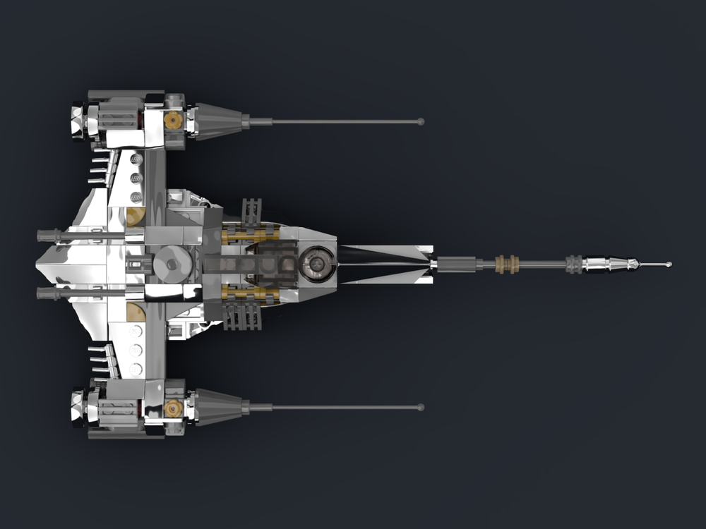 LEGO MOC Mando's Custom N1 Starfighter by Gren_Mamba | Rebrickable ...