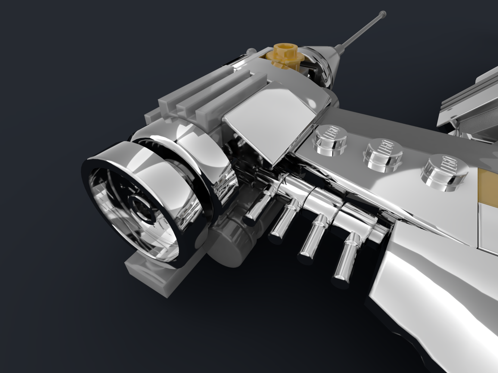 LEGO MOC Mando's Custom N1 Starfighter by Gren_Mamba | Rebrickable ...