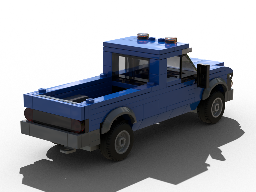 LEGO MOC-225552 Modular City Pickup #1 by DudPR | Rebrickable - Build ...