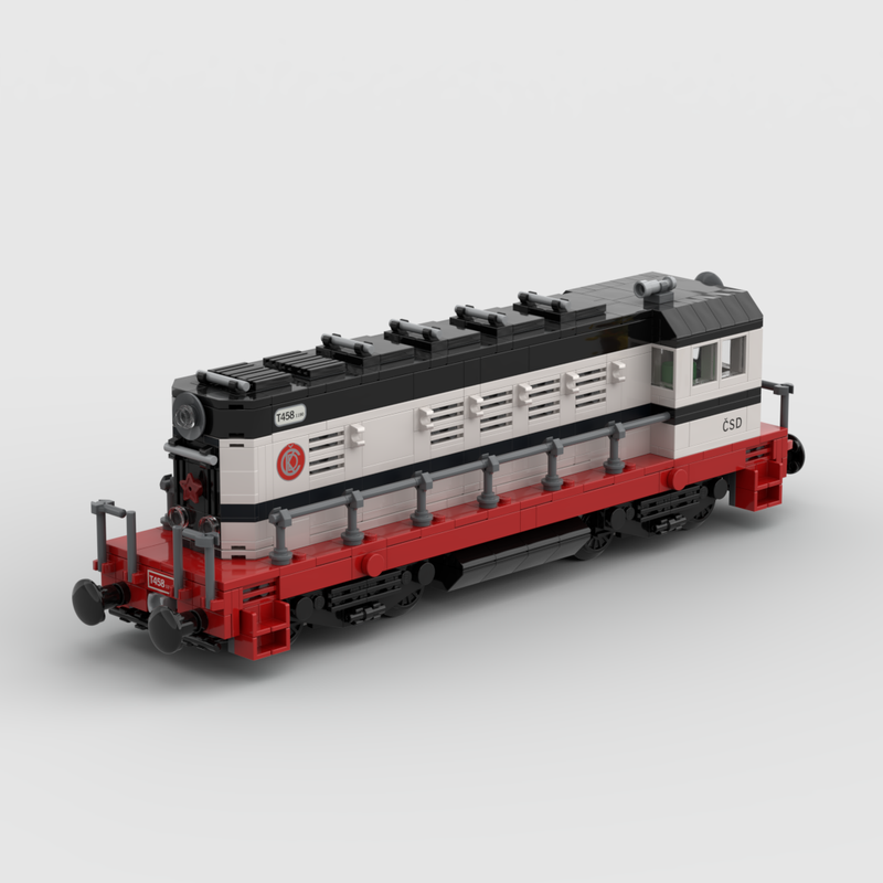 LEGO MOC ČSD Class T 458.1 Diesel Locomotive by xTHybrid108 ...