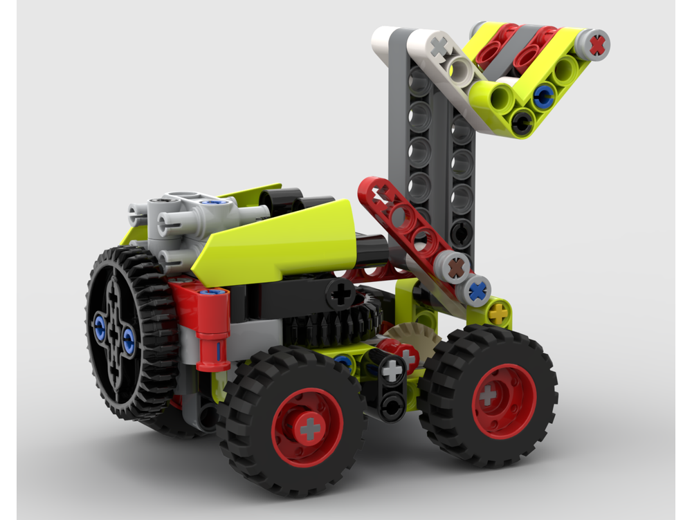 LEGO MOC Loader with Engine by Raptor9889 | Rebrickable - Build with LEGO