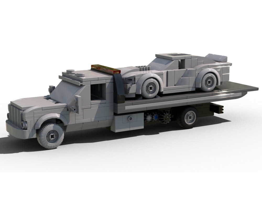 LEGO MOC-225557 Modular City Rollback bed (BED ONLY) by DudPR ...