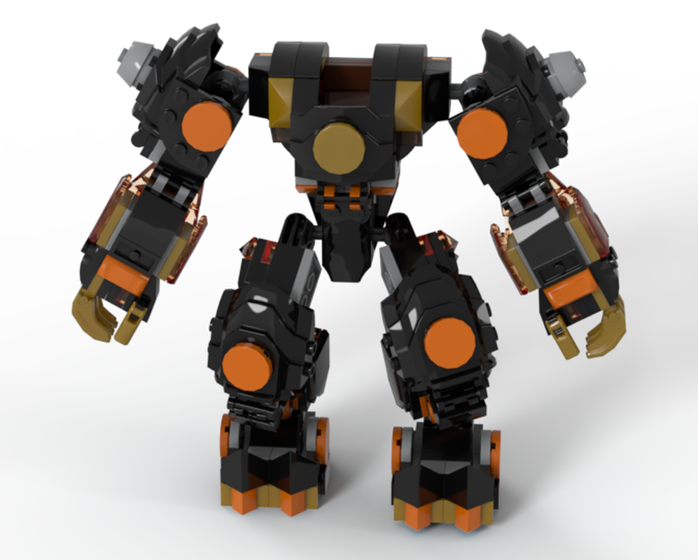 LEGO MOC Coles Elemental Earth Mech Upgrade by Blue_Mason_Bricks ...