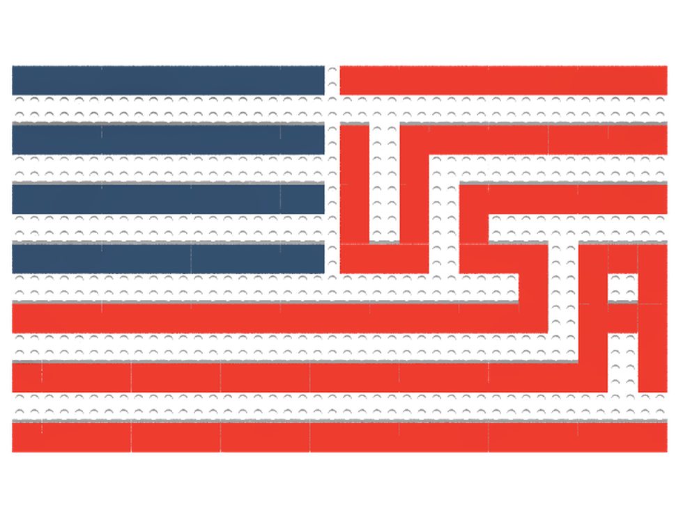 LEGO MOC Various USA Themed Backdrops by hawkfan08 | Rebrickable ...