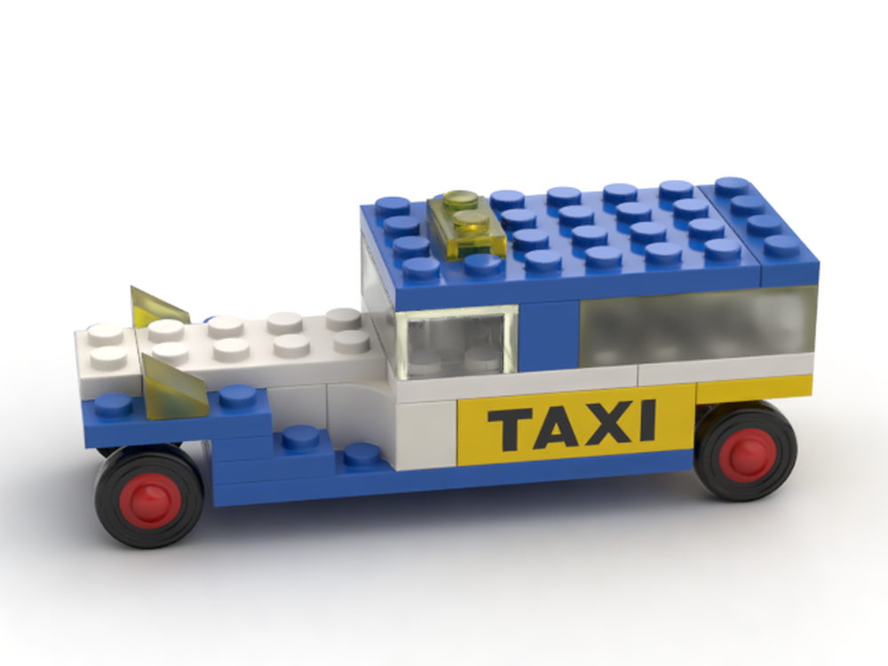 Lego Moc Taxi Time By Svetonio Rebrickable Build With Lego