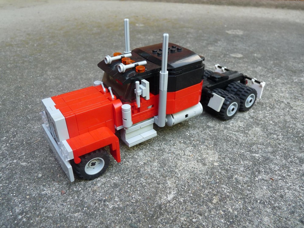 LEGO MOC Peterbilt 379 by N_LegoGarage | Rebrickable - Build with LEGO