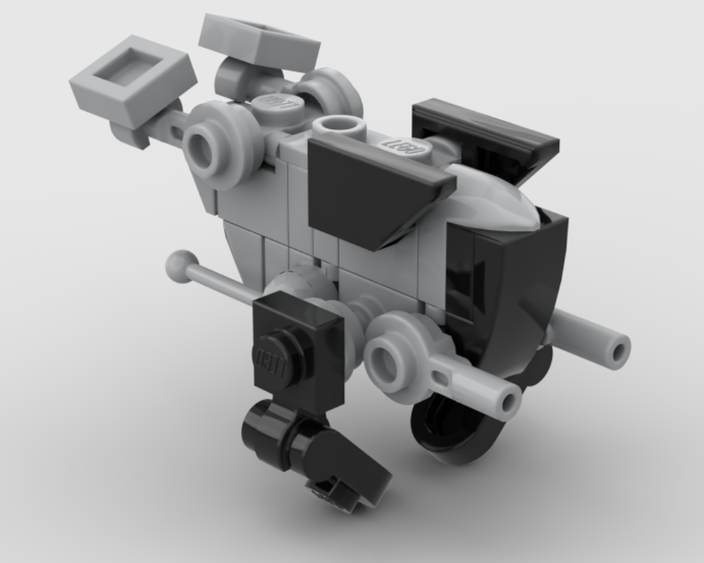 LEGO MOC Micro LAAT/le Patrol Gunship by crimson_dawn | Rebrickable ...