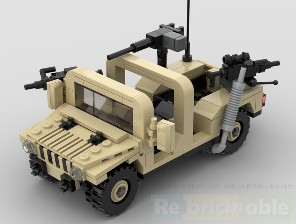 LEGO MOC Open HMMWV by HMMWVmocs | Rebrickable - Build with LEGO