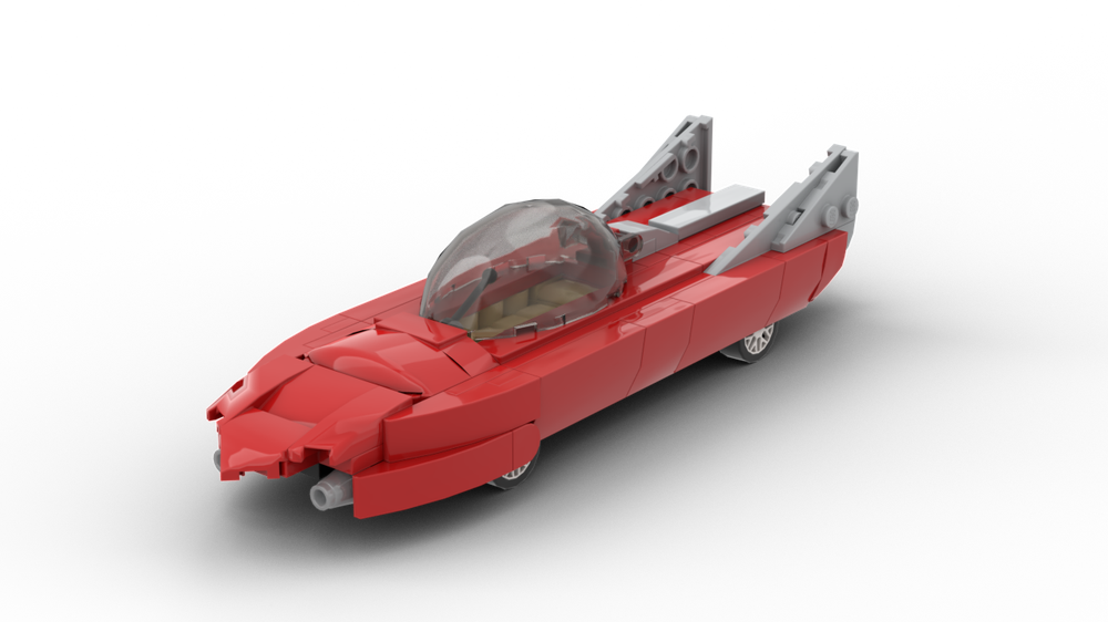 LEGO MOC Fallout Chryslus Rocket 69 (Cherry Bomb) by Benjocaron ...