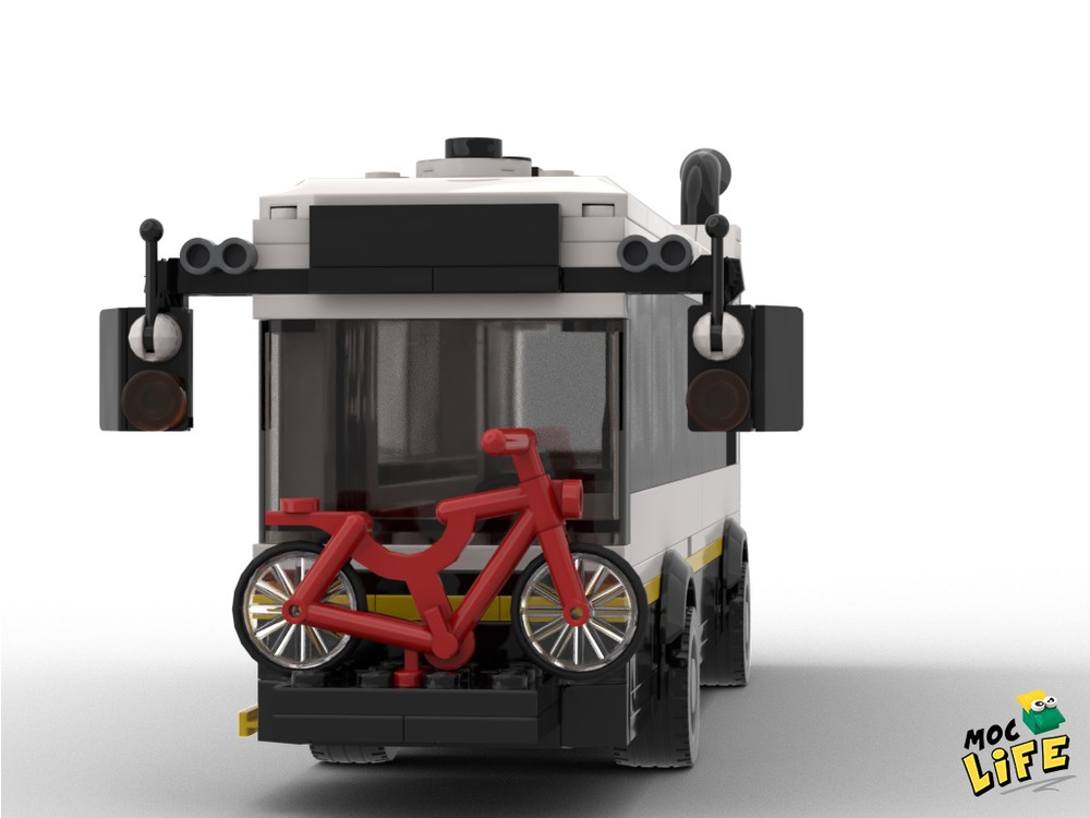 LEGO MOC Bus transit by MocLife | Rebrickable - Build with LEGO