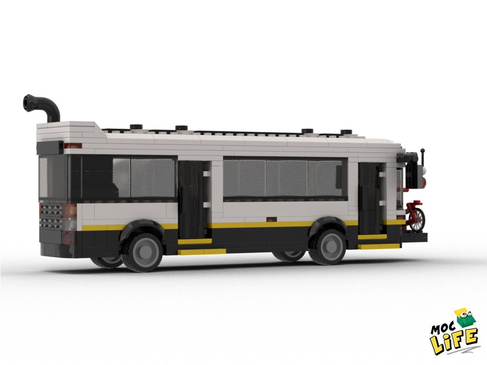 LEGO MOC Bus transit by MocLife | Rebrickable - Build with LEGO
