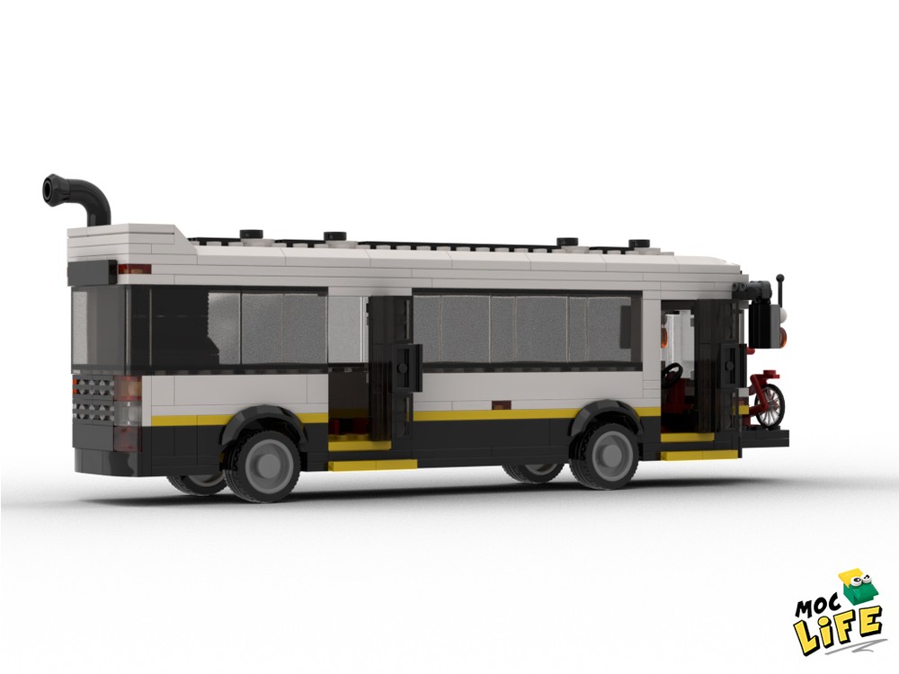 LEGO MOC Bus transit by MocLife | Rebrickable - Build with LEGO