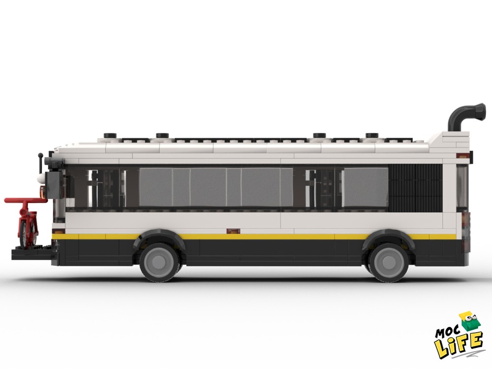 LEGO MOC Bus transit by MocLife | Rebrickable - Build with LEGO