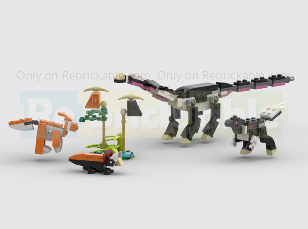 LEGO MOC-225593 Mini dinos 31129 by Duddy | Rebrickable - Build with LEGO