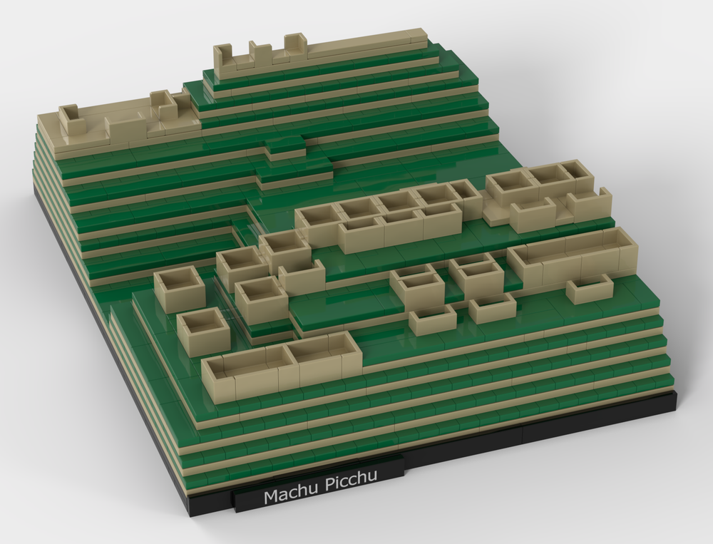 LEGO MOC-225594 Machu Picchu by chichikb | Rebrickable - Build with LEGO