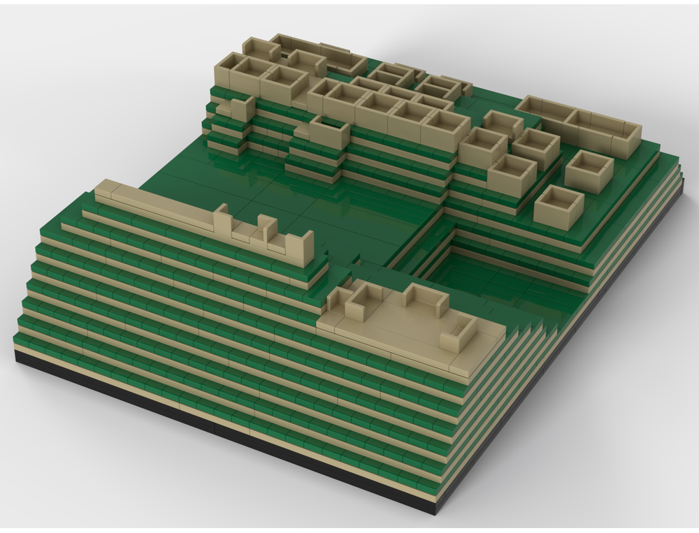 LEGO MOC Machu Picchu by chichikb | Rebrickable - Build with LEGO