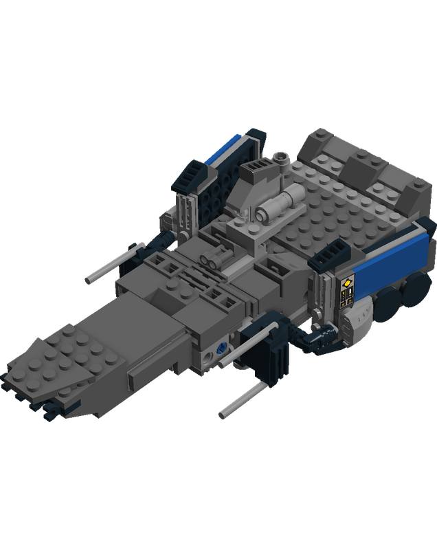 LEGO MOC Macross SDF-1 by Wolf01 | Rebrickable - Build with LEGO