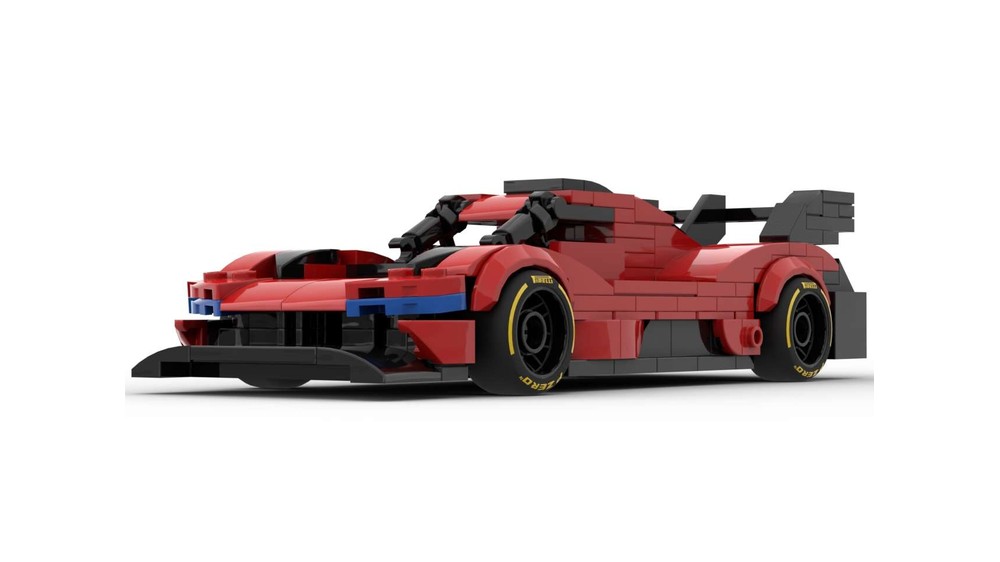 LEGO MOC Le Mans Hypercar Italian 499P by 6th gear | Rebrickable ...